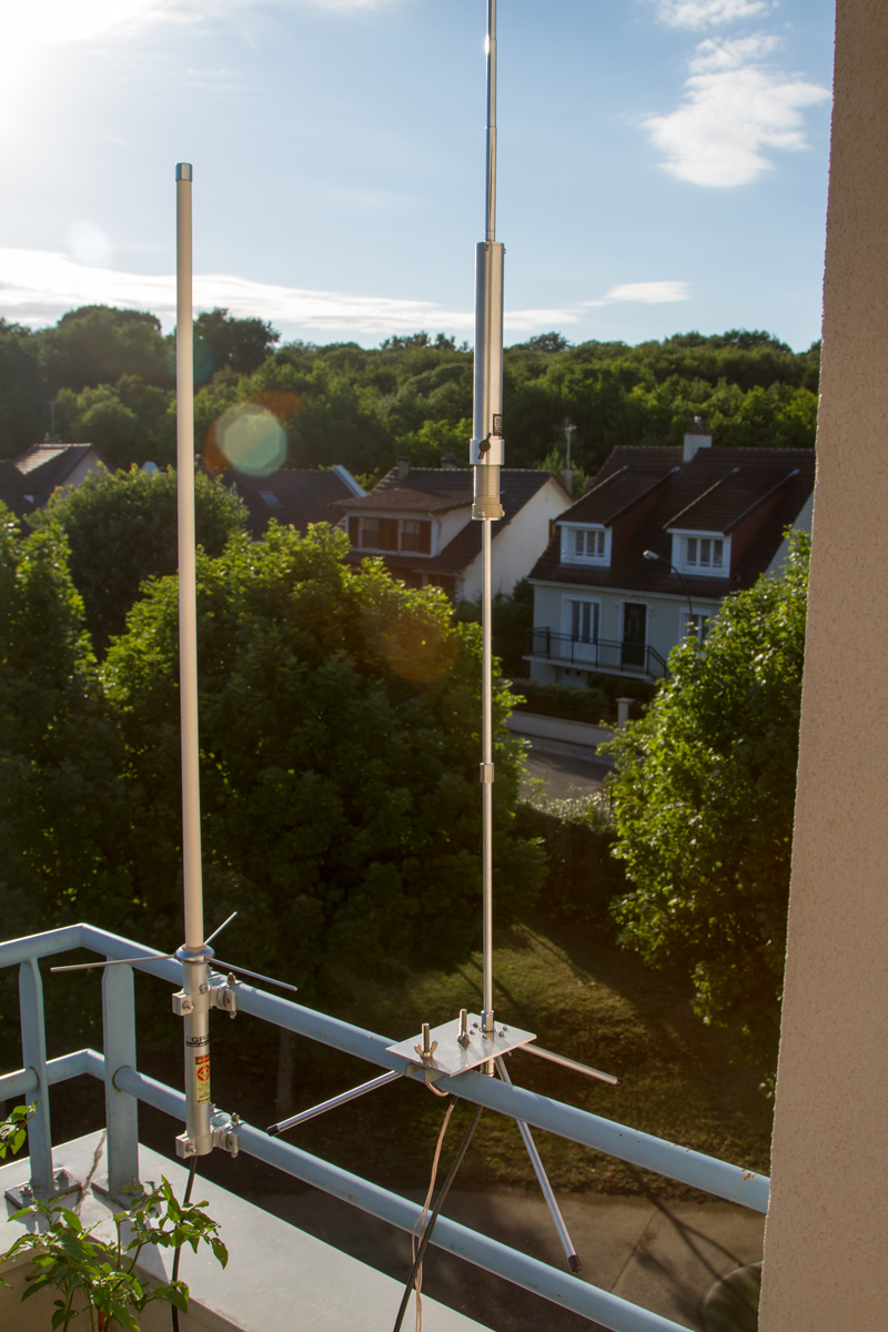 MP1 SuperAntenna, bracket for balcony mount | F4HUY