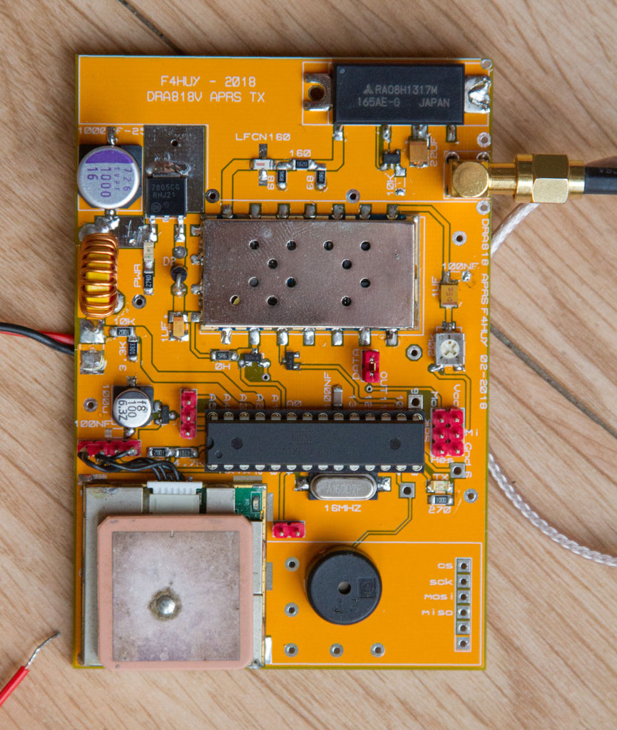 APRS Tracker, with DRA818V – F4HUY