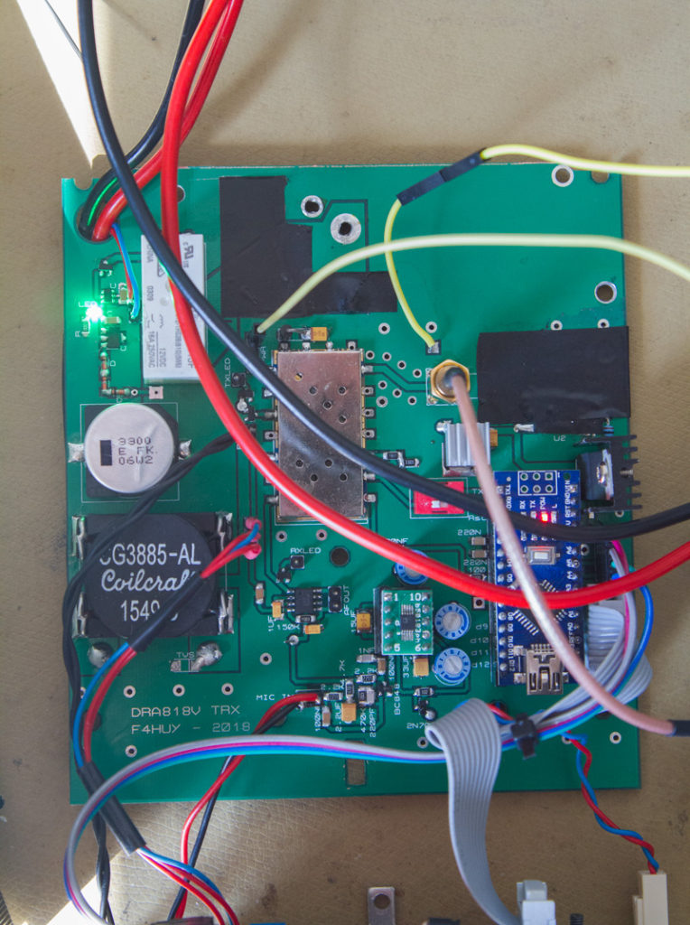 DRA818 Transceiver with Arduino [Next] | F4HUY